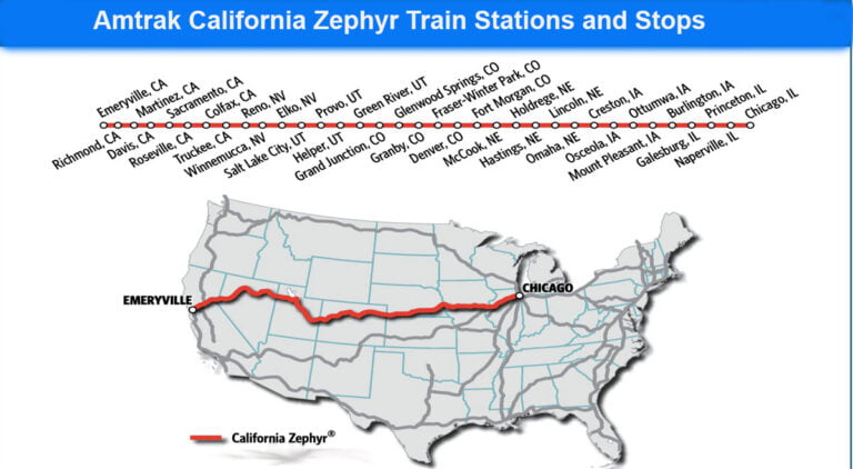 Amtrak California Zephyr Train: Stops, Stations, & Things To Know (A Complete Rider Guide ...