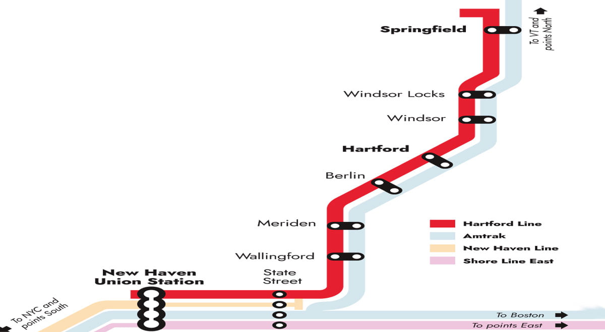 Amtrak Hartford Line Train: Stops, Stations, & Things to Know (A ...