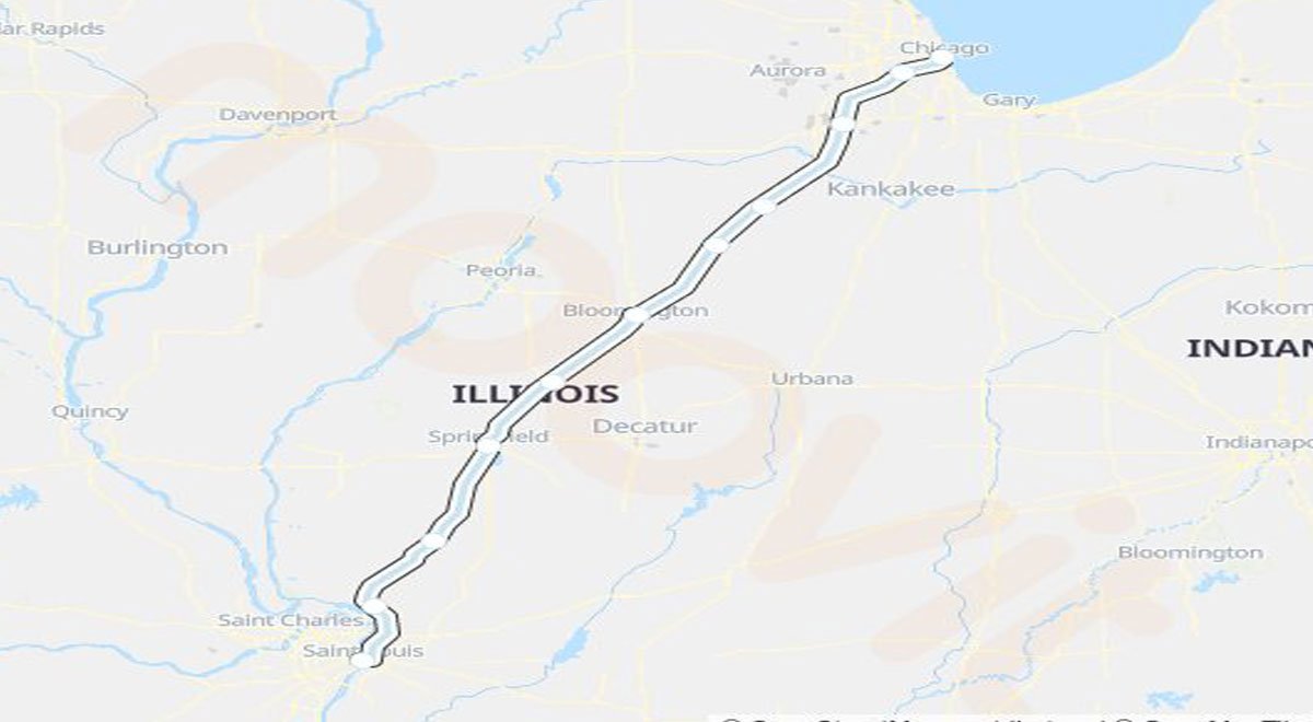 Amtrak Lincoln Service Train: Stops, Stations, Route, Schedule ...